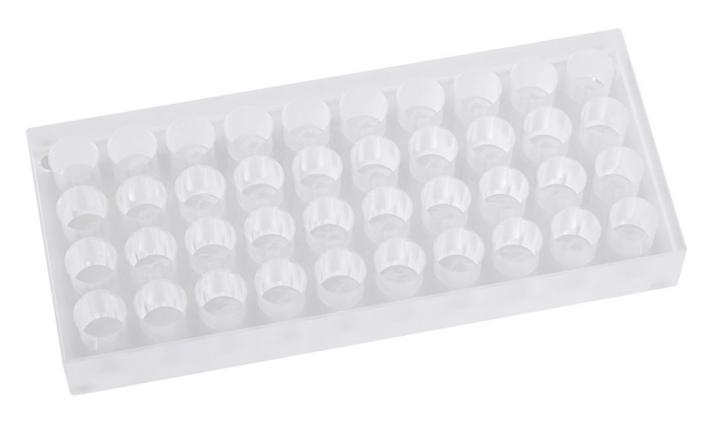 Rack for vials - QUMA Electronics and Analytics